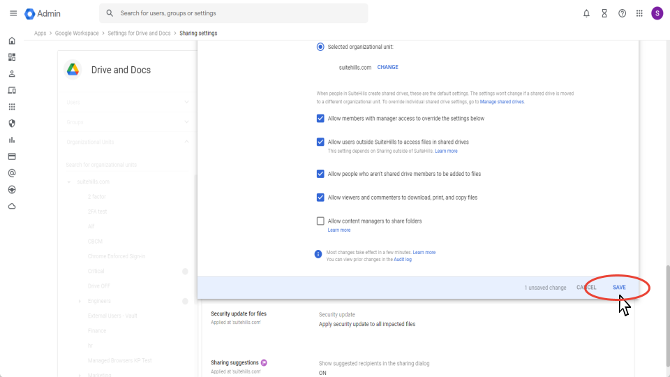 Google Shared Drive Permissions Updated & How to Disable